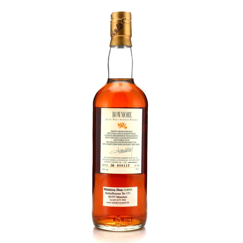 Bowmore 1984 Samaroli Very Limited Edition | Whisky Auctioneer