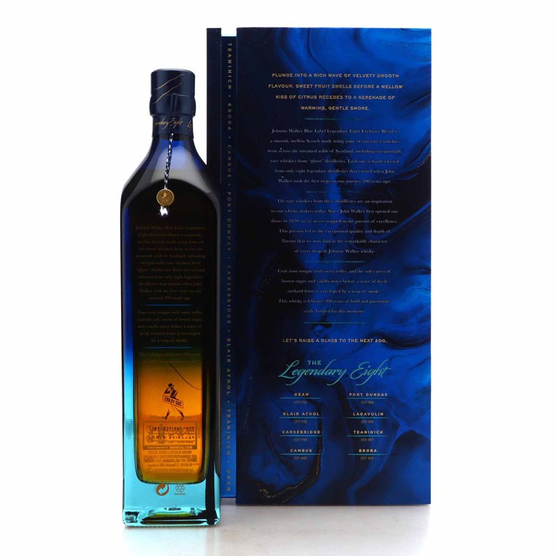 Johnnie Walker Blue Label Legendary Eight 200th Anniversary | Whisky ...