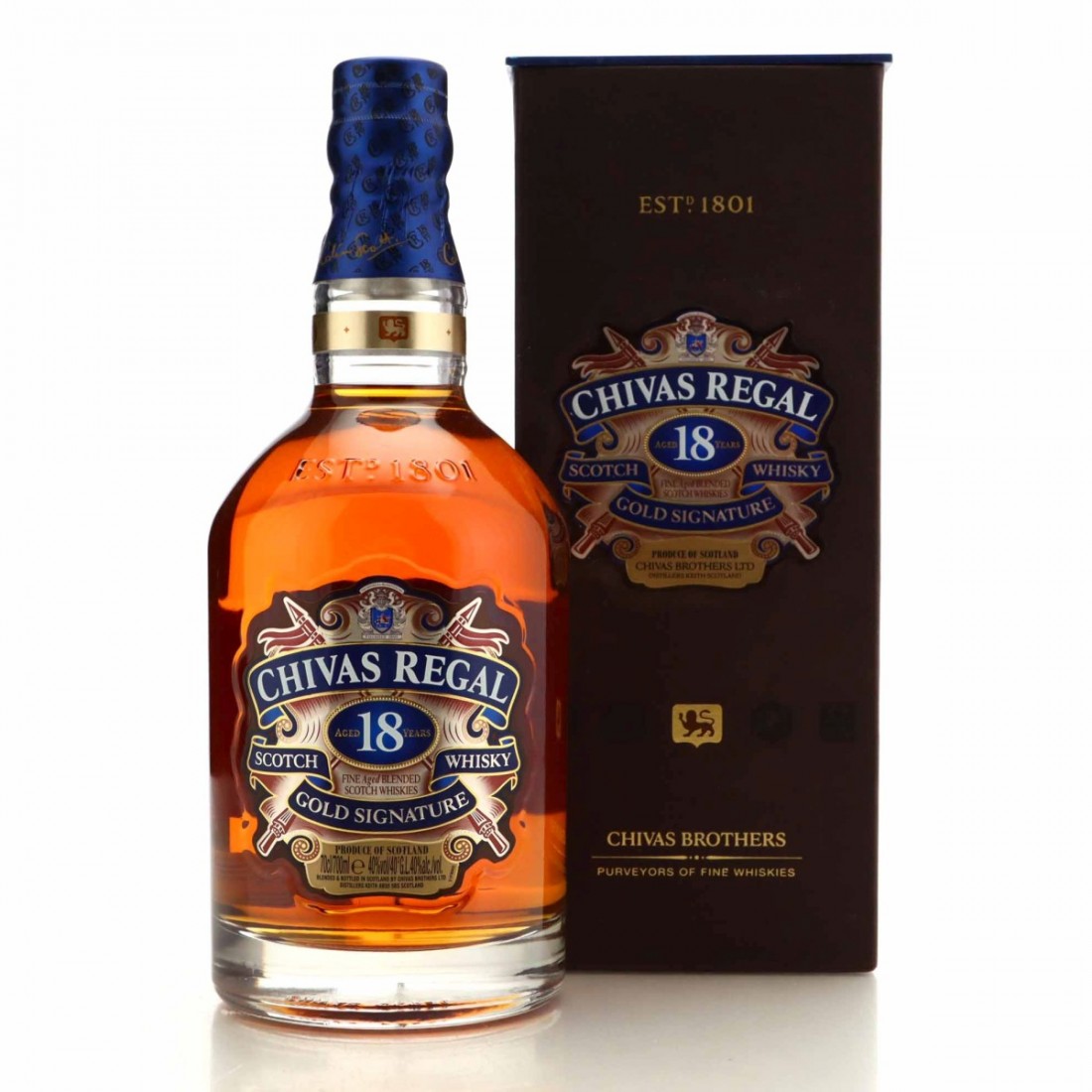 Chivas Regal 18 Year Old Gold Signature | Whisky Auctioneer