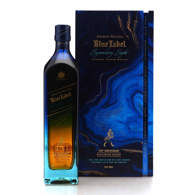 Johnnie Walker Blue Label Legendary Eight 200th Anniversary | Whisky ...