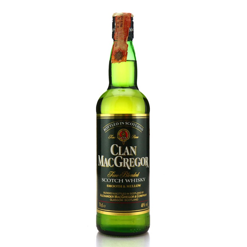 Clan Macgregor Scotch Whisky Whisky Auctioneer