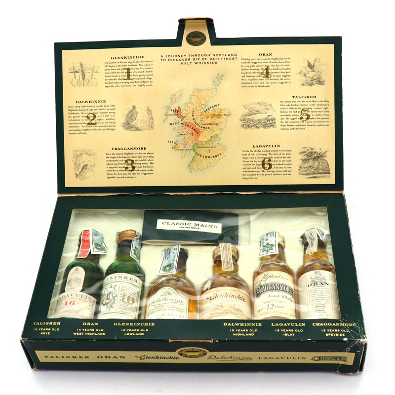 Classic Malts Miniature Gift Set 6 x 5cl | Whisky Auctioneer