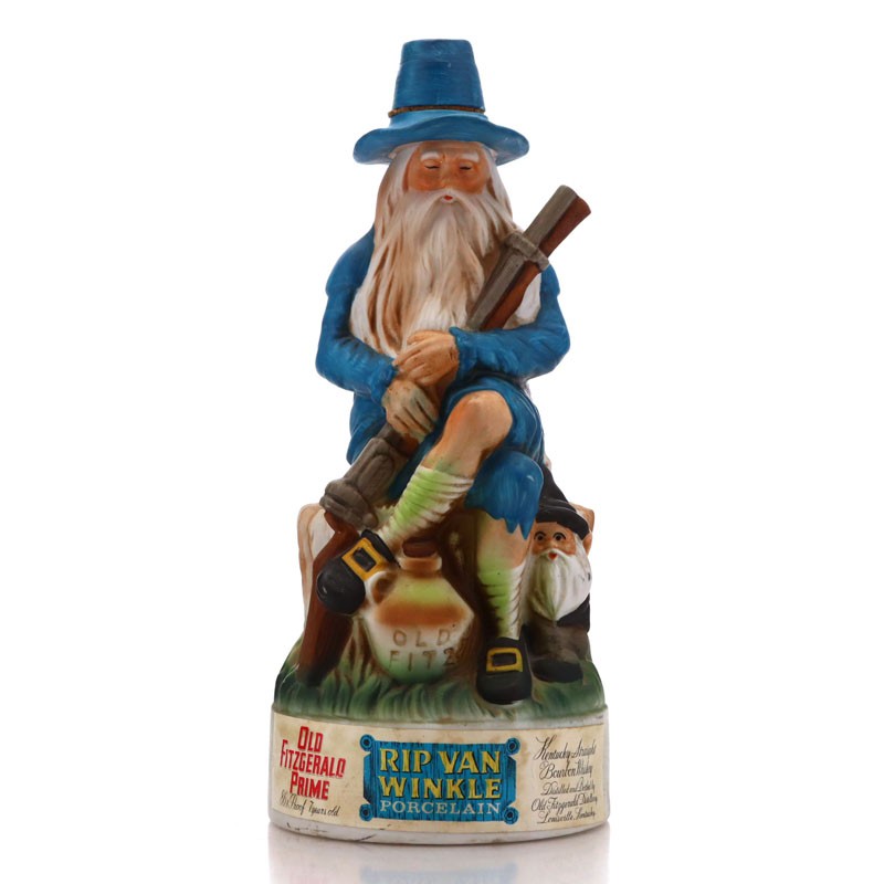 Old Fitzgerald Prime Bourbon Rip Van Winkle Porcelain Decanter 1971 ...