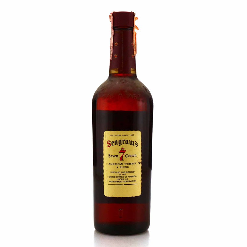 Seagram's Seven Crown American Whiskey 1972 | Whisky Auctioneer