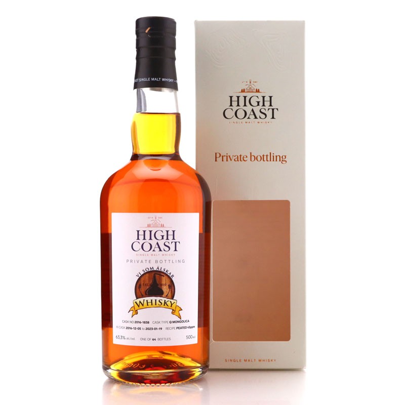 High Coast 2016 Vi Som Alskar Private Bottling #1838 | Whisky Auctioneer