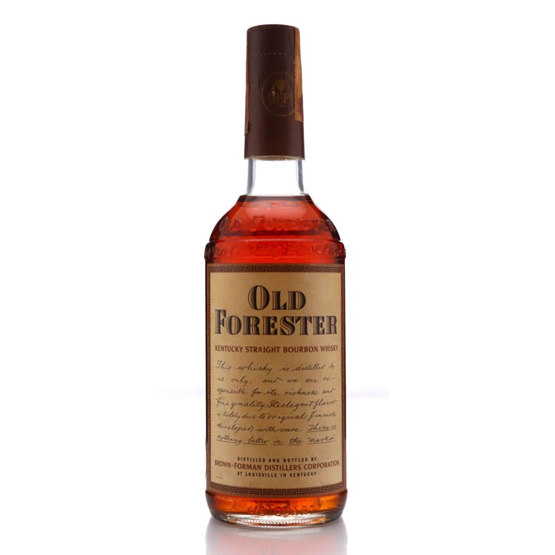 Old Forester Kentucky Straight Bourbon 1965 | Whisky Auctioneer Old Forester Kentucky Straight Bourbon 1965 | Whisky Auctioneer