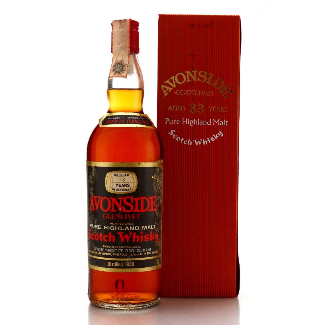 Avonside 1938 Gordon and MacPhail 33 Year Old / Edward and Edward ...
