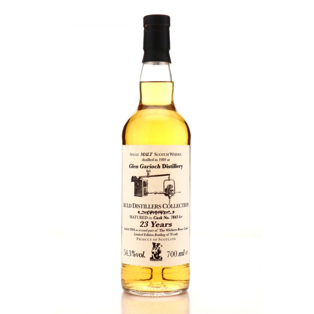 Glen Garioch 1989 Jack Wiebers 23 Year Old Auld Distillers Collection ...