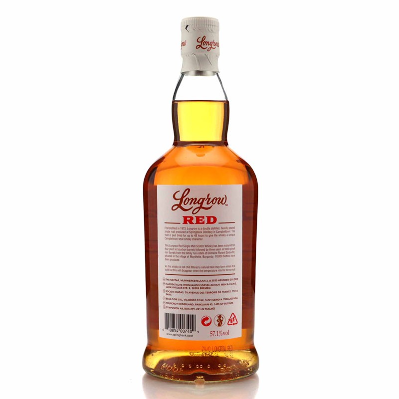 Longrow Red 7 Year Old Pinot Noir | Whisky Auctioneer