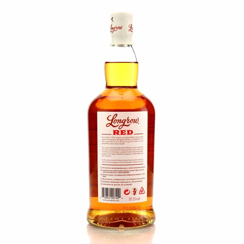 Longrow Red 7 Year Old Pinot Noir | Whisky Auctioneer