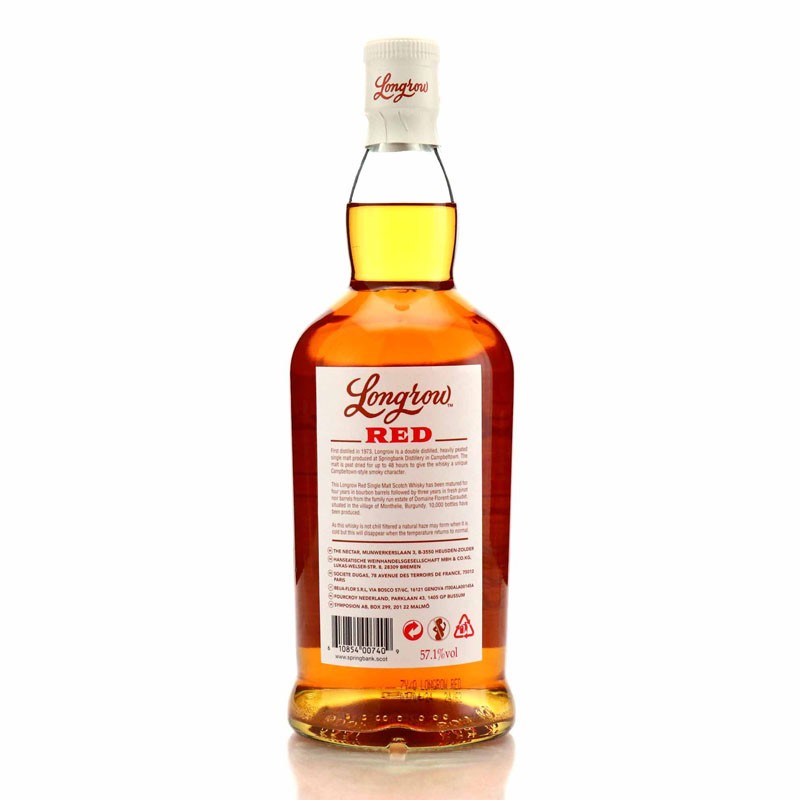 Longrow Red 7 Year Old Pinot Noir | Whisky Auctioneer