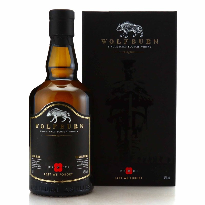 Wolfburn Lest We Forget / 100 Years of the Poppy | Whisky Auctioneer