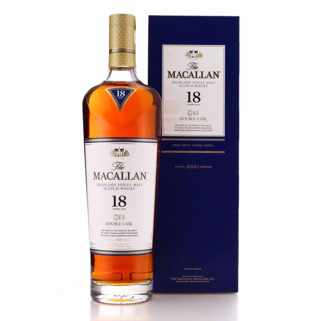 Macallan 18 Year Old Double Cask 2021 Release | Whisky Auctioneer