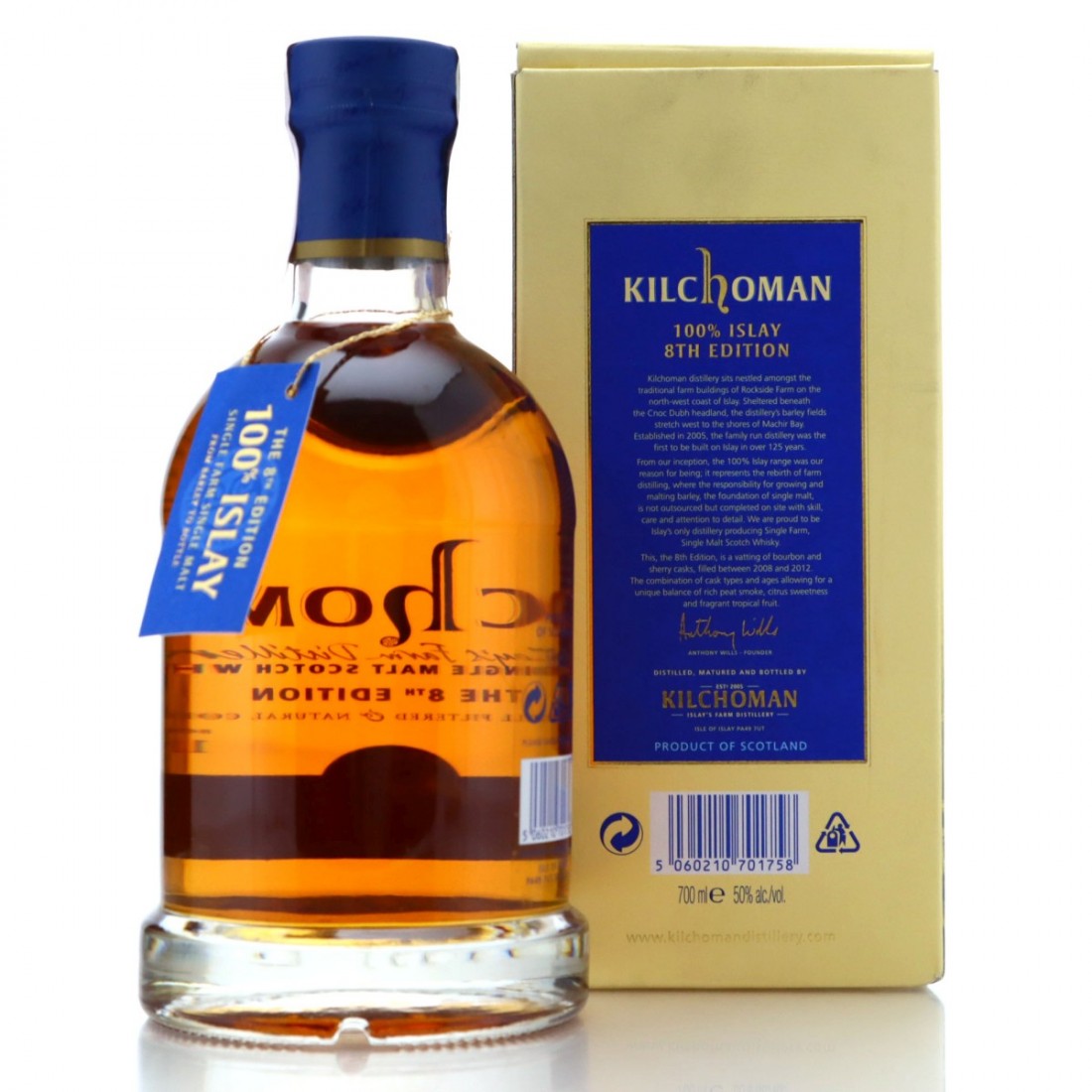 Kilchoman 100% Islay 8th Edition | Whisky Auctioneer