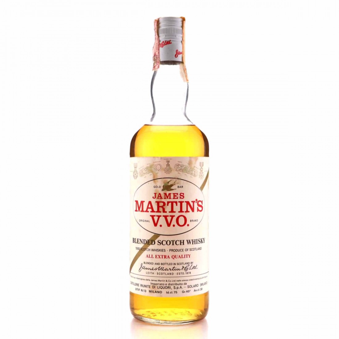 James Martin's VVO Scotch Whisky 1960s | Whisky Auctioneer