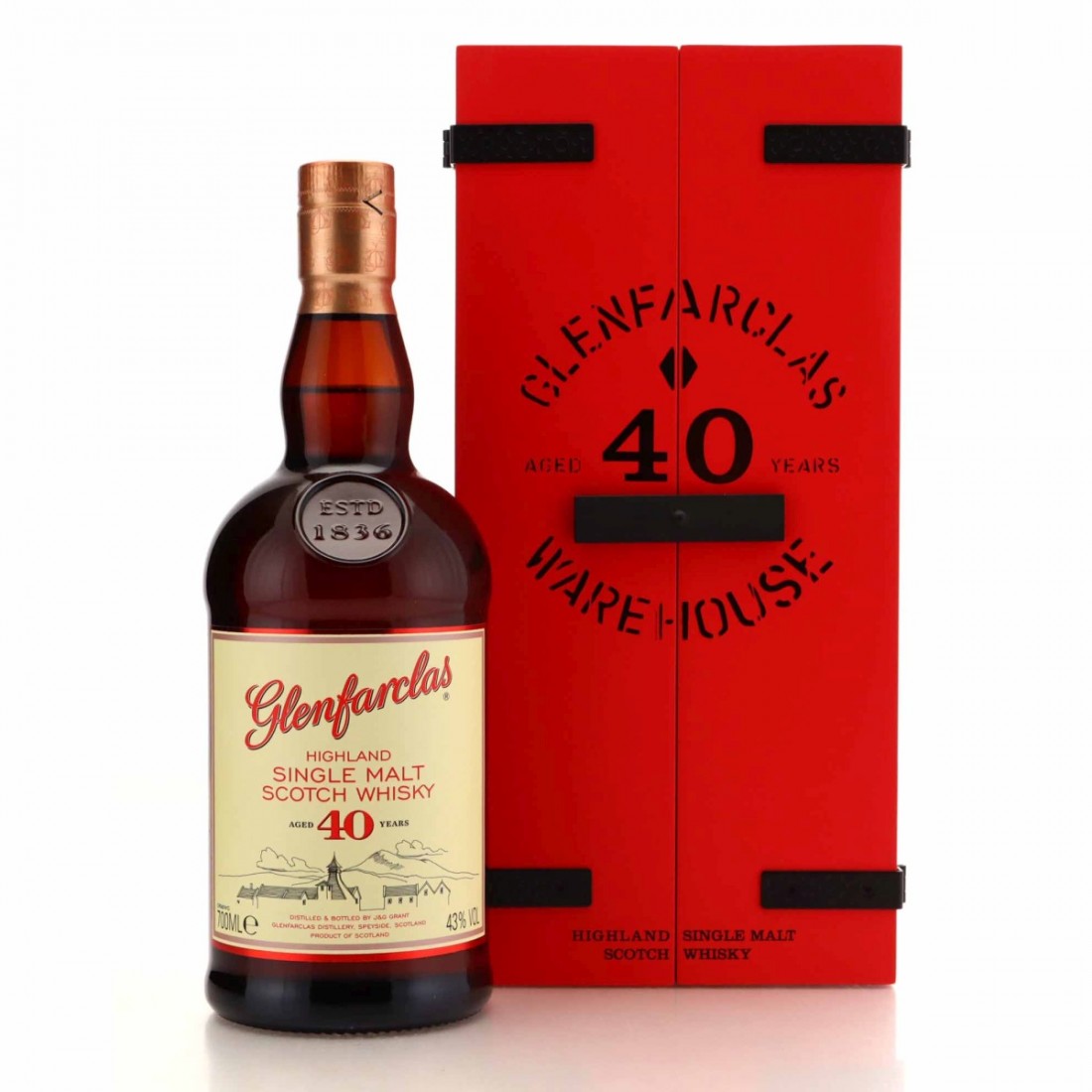 Glenfarclas 40 Year Old Warehouse Box | Whisky Auctioneer