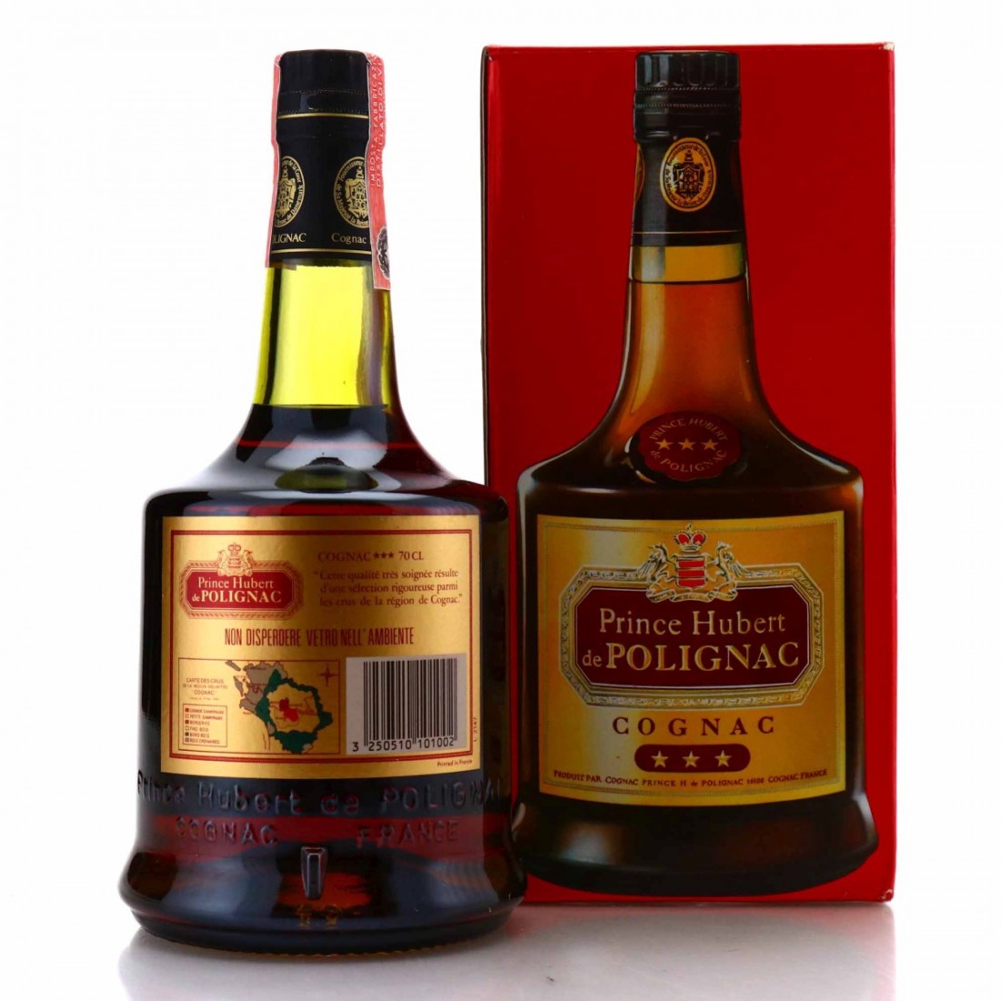 Prince Hubert de Polignac Three Star Cognac | Whisky Auctioneer