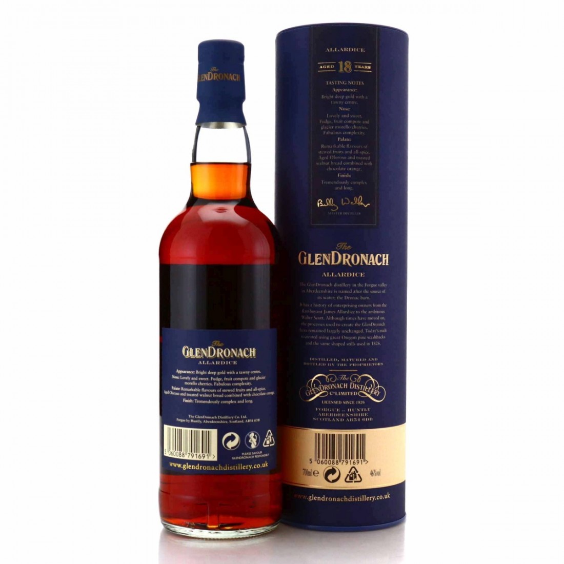 Glendronach 18 Year Old Allardice 2015 Release | Whisky Auctioneer