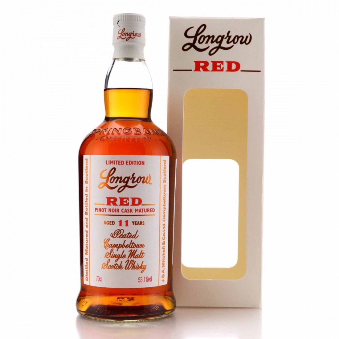 Longrow Red 11 Year Old Pinot Noir | Whisky Auctioneer