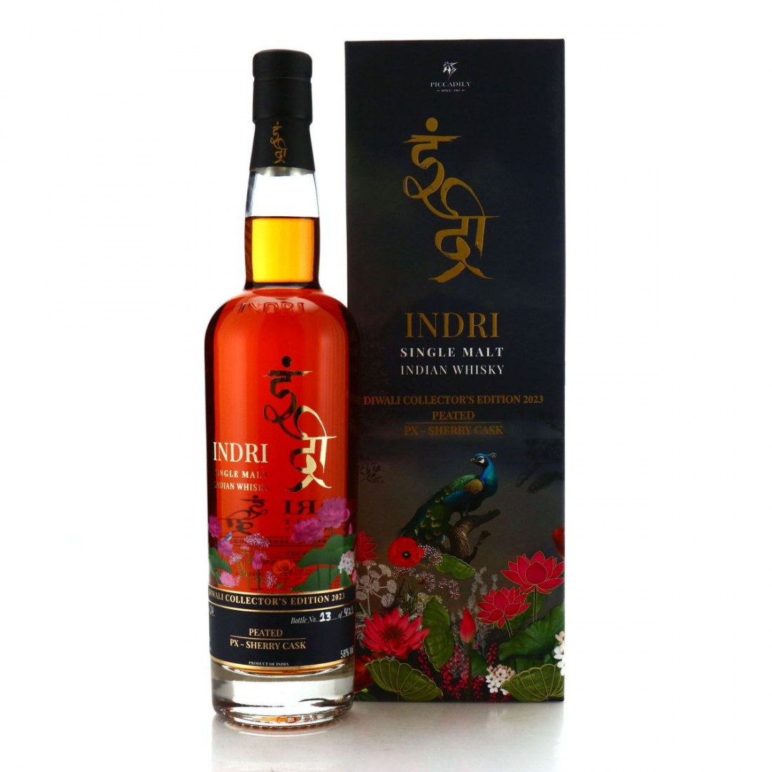 Indri Peated Single PX Cask #24 / Diwali Collector's Edition 2023 ...