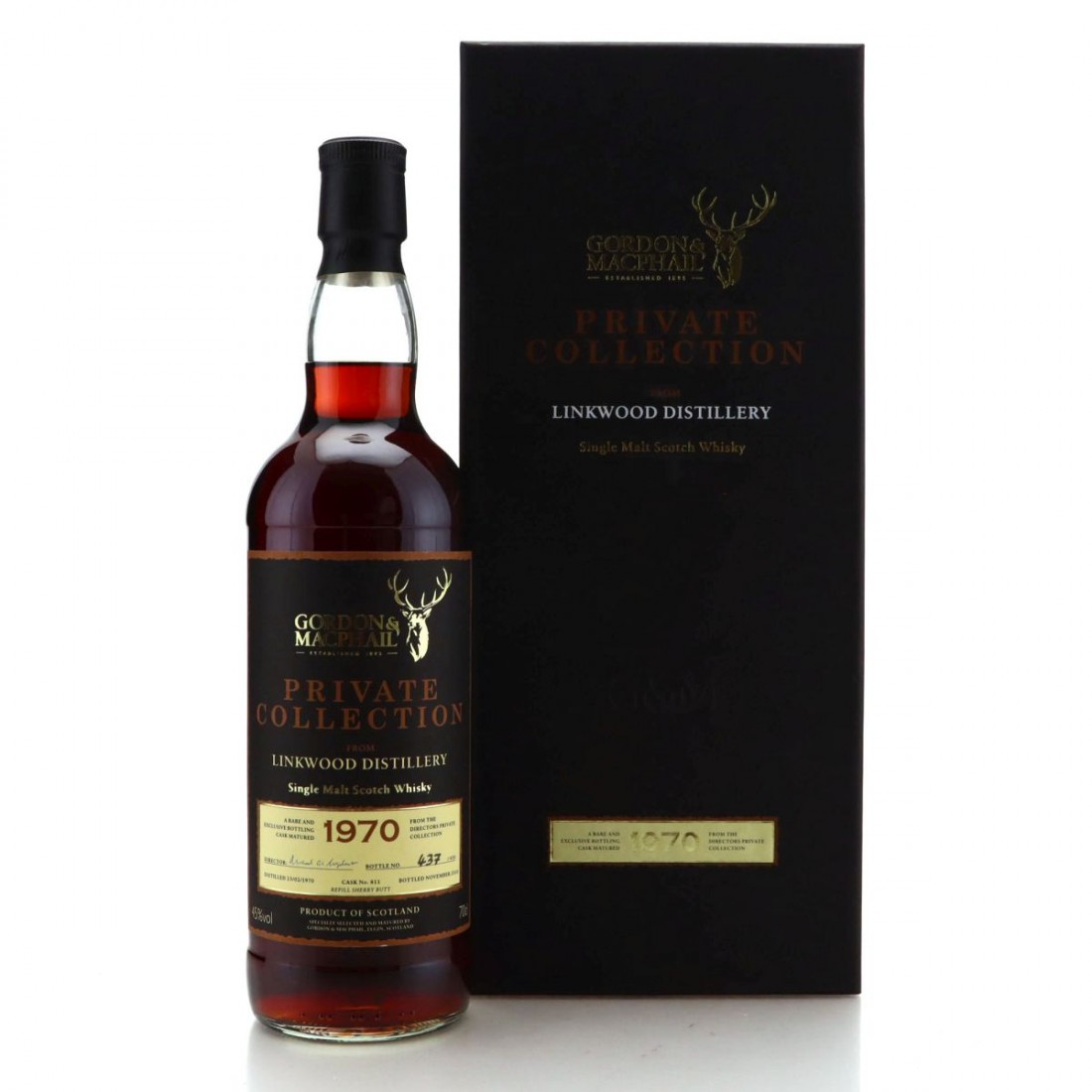 Linkwood 1970 Gordon and MacPhail Private Collection | Whisky Auctioneer