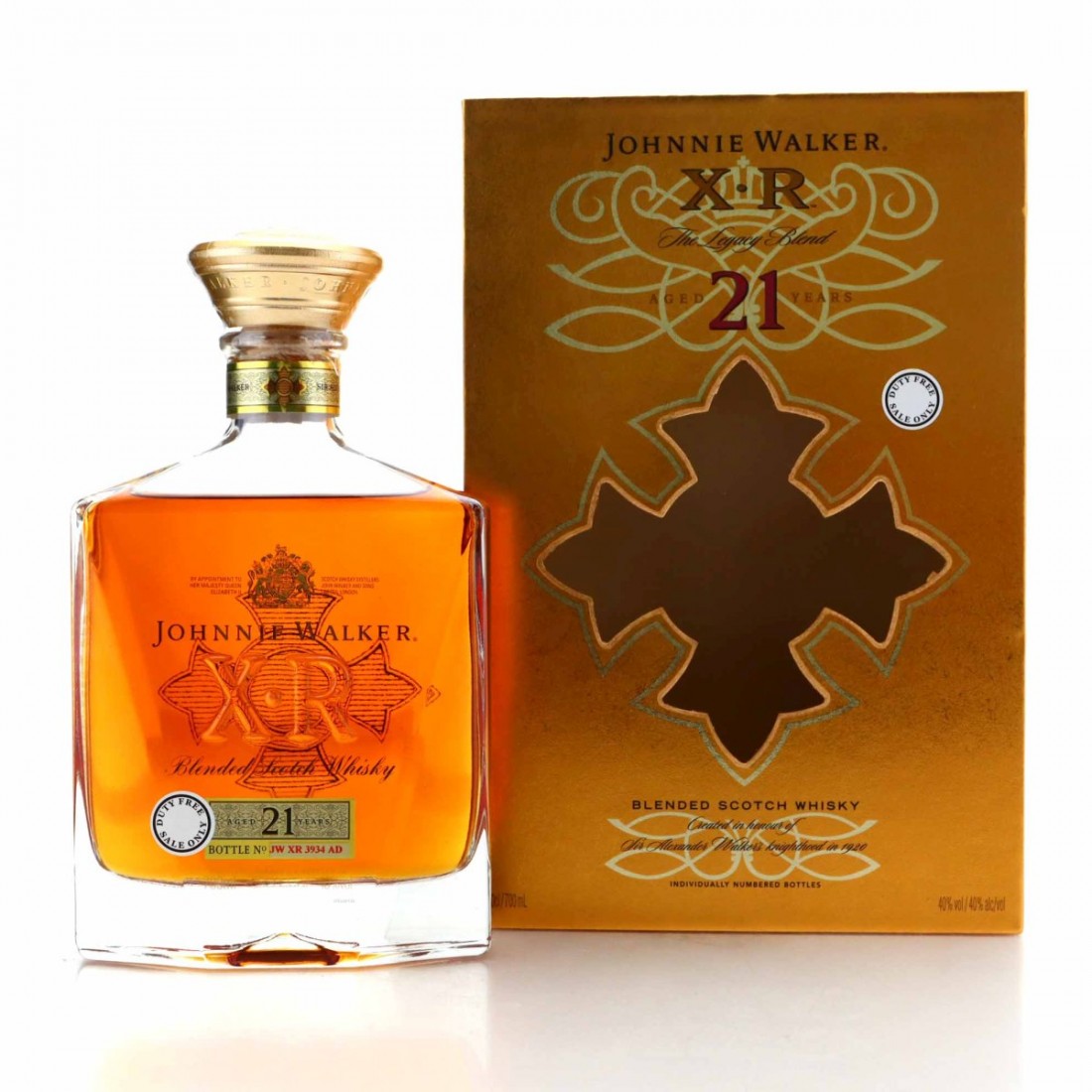 Johnnie Walker XR 21 Year Old | Whisky Auctioneer