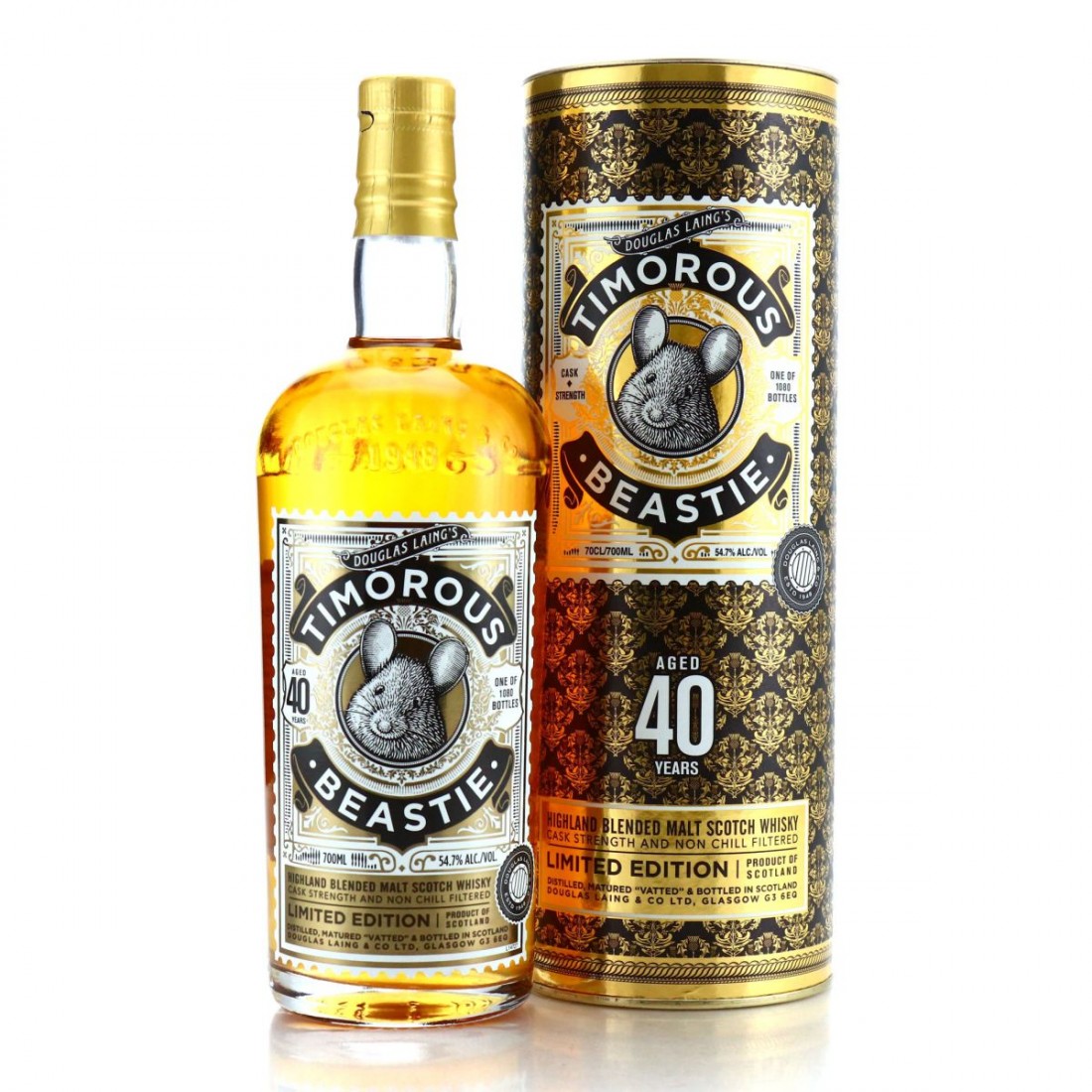 Timorous Beastie 40 Year Old Cask Strength | Whisky Auctioneer