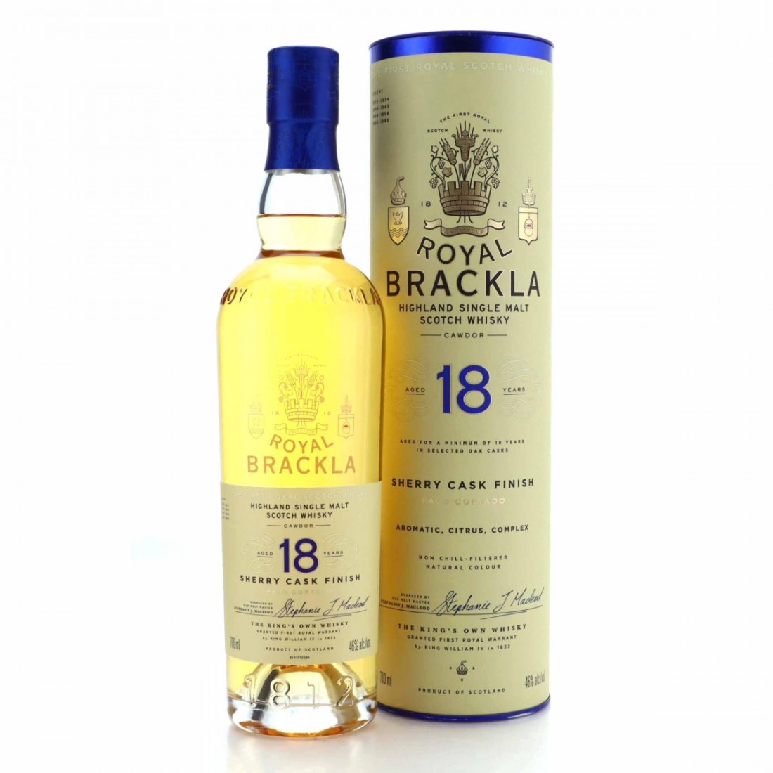 Royal Brackla 18 Year Old Sherry Cask Finish | Whisky Auctioneer