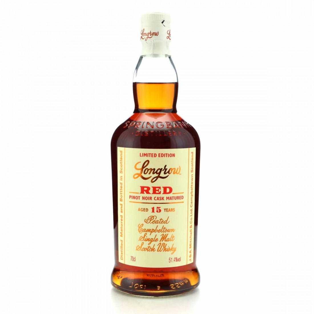 Longrow Red 15 Year Old Pinot Noir | Whisky Auctioneer