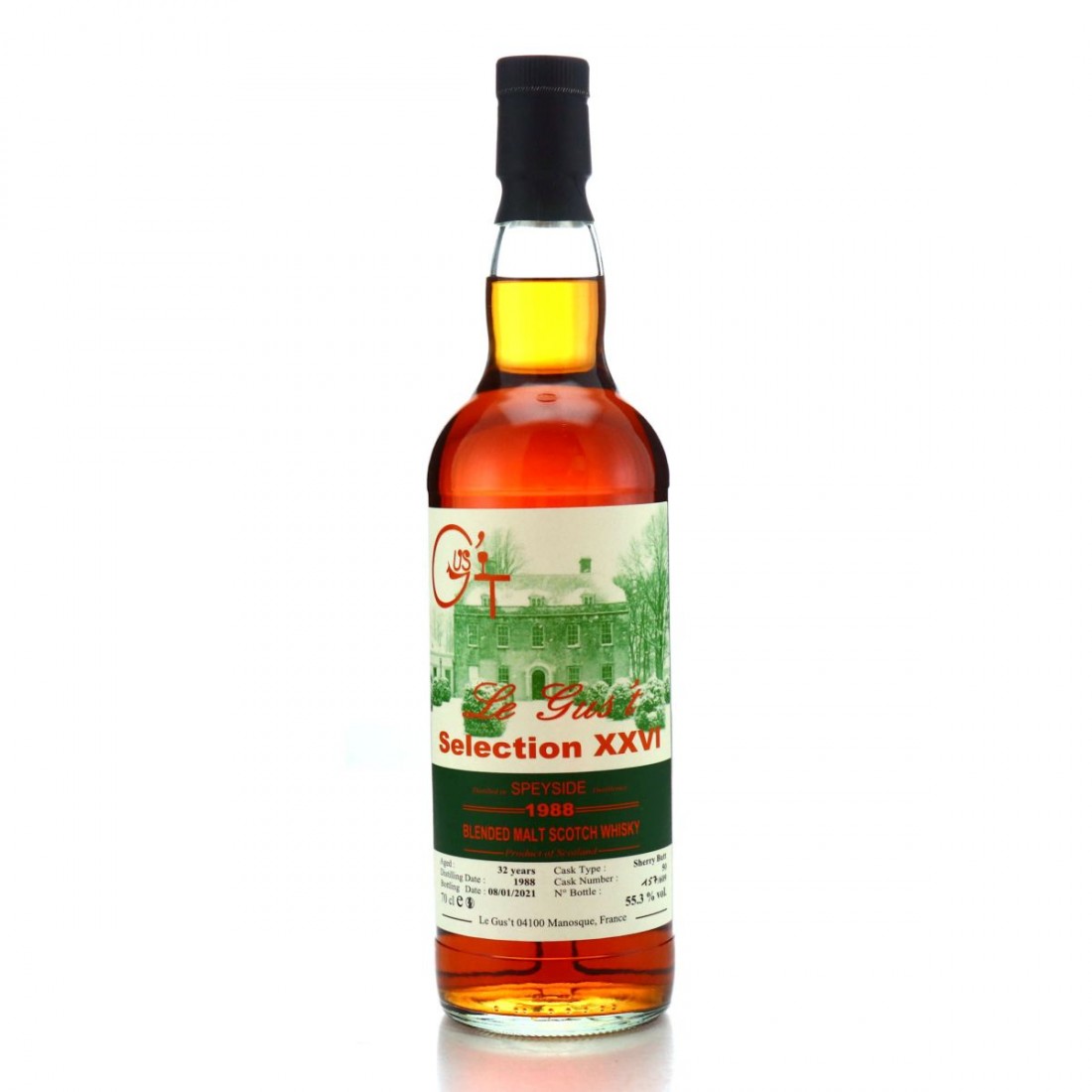 Speyside Blended Malt 1988 Le Gus't 32 Year Old | Whisky Auctioneer