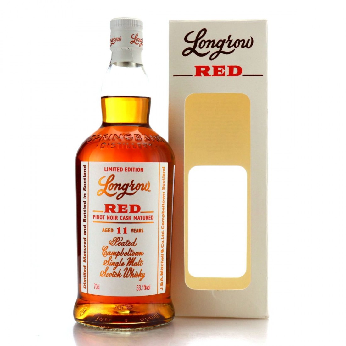 Longrow Red 11 Year Old Pinot Noir | Whisky Auctioneer