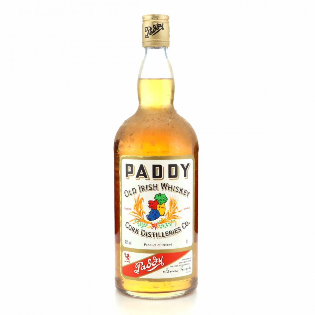 Paddy Old Irish Whiskey 1 Litre | Whisky Auctioneer
