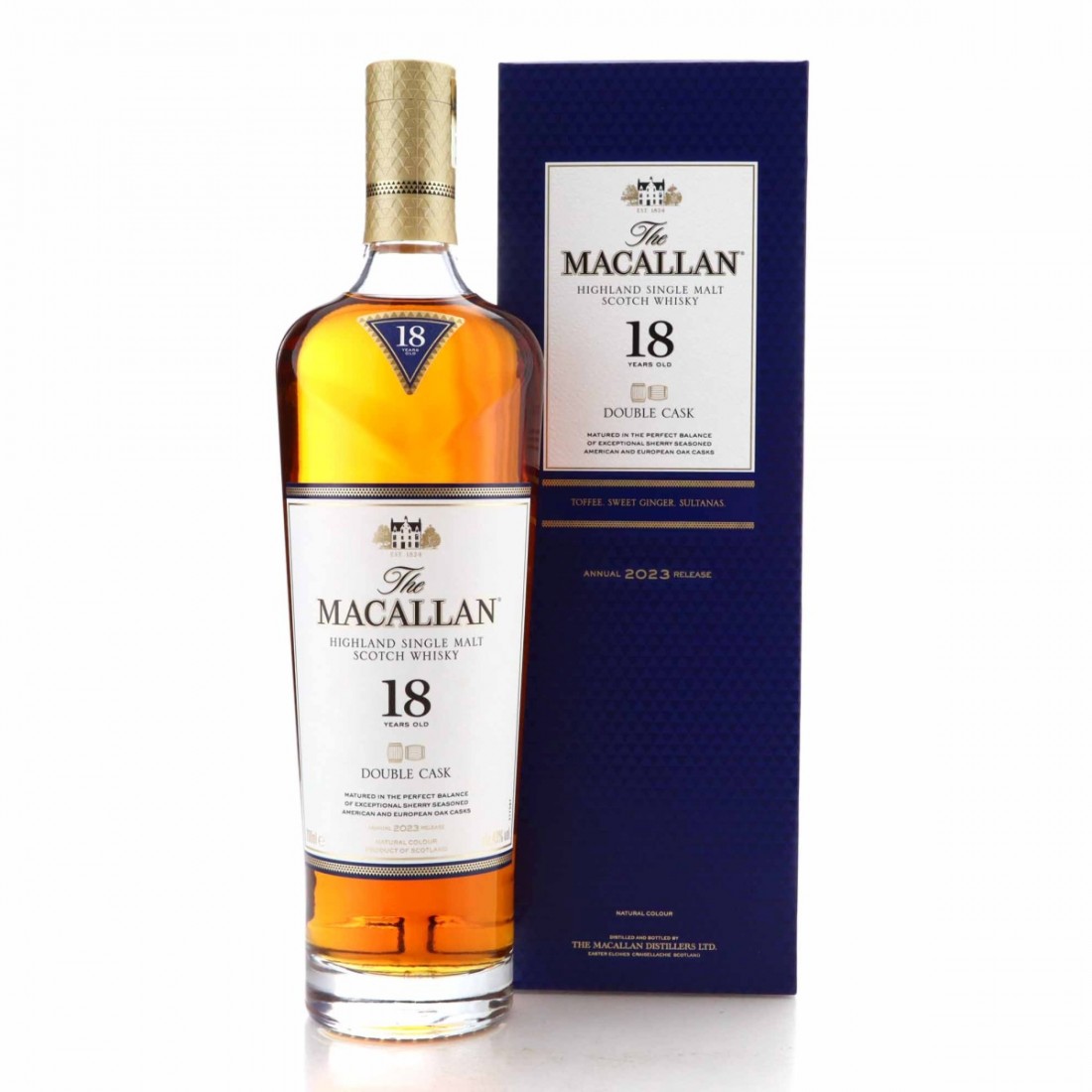 Macallan 18 Year Old Double Cask 2023 Release | Whisky Auctioneer