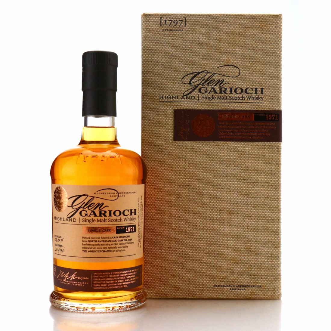 Glen Garioch 1971 Single Cask #2038 / TWE | Whisky Auctioneer