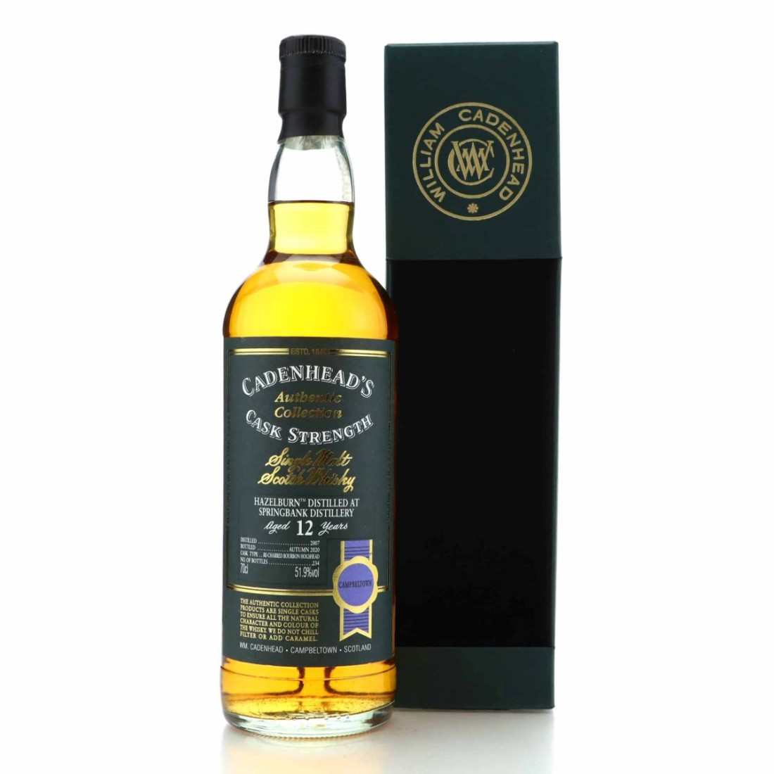 Hazelburn 2007 Cadenhead's 12 Year Old | Whisky Auctioneer