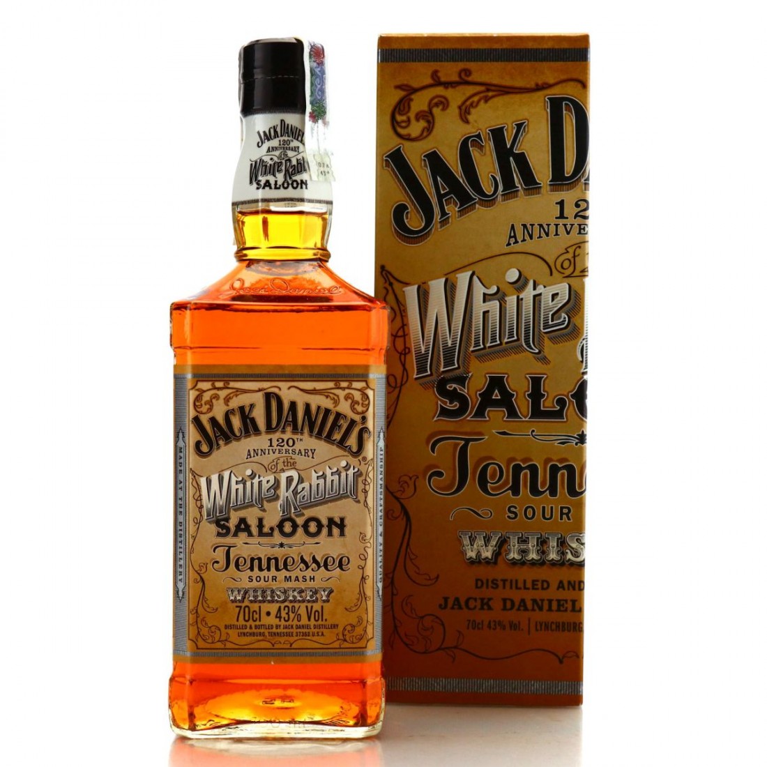 Jack Daniel's 120th Anniversary of White Rabbit Saloon 70cl | Whisky ...