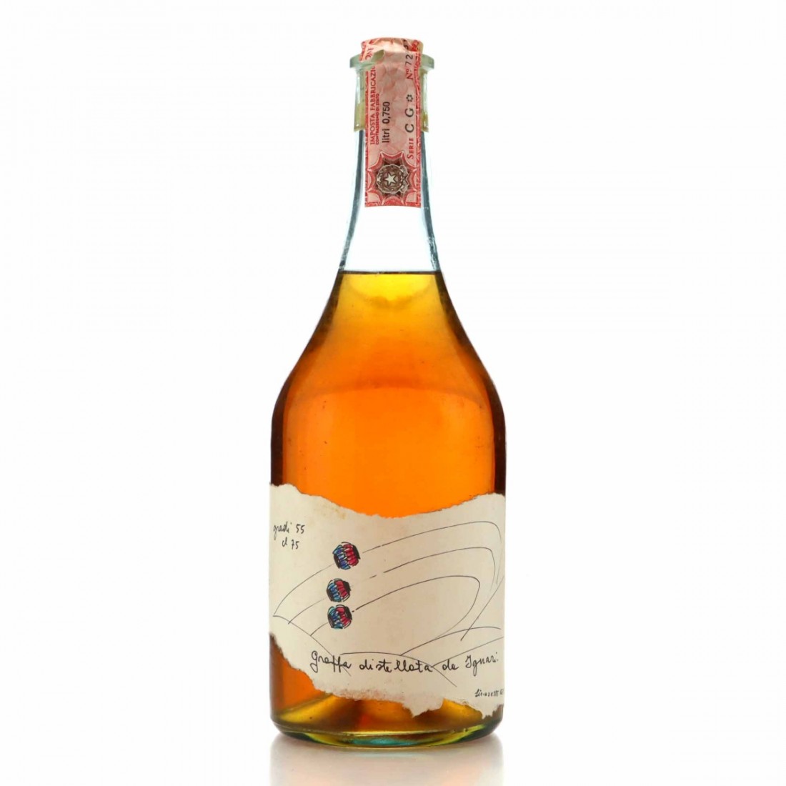 Levi Serafino Grappa Distillata da Ignari 1991 | Whisky Auctioneer