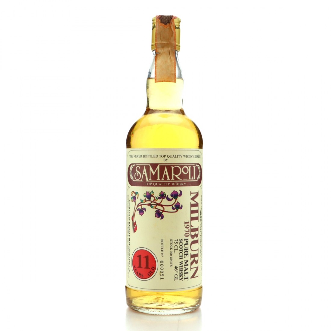 Millburn 1970 Samaroli 11 Year Old / Flowers 1981 | Whisky Auctioneer