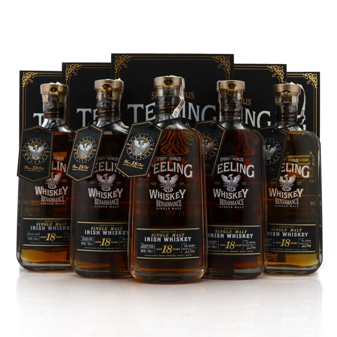 Teeling Whiskey Renaissance Series No.1-5 5 X 70cl | Whisky Auctioneer