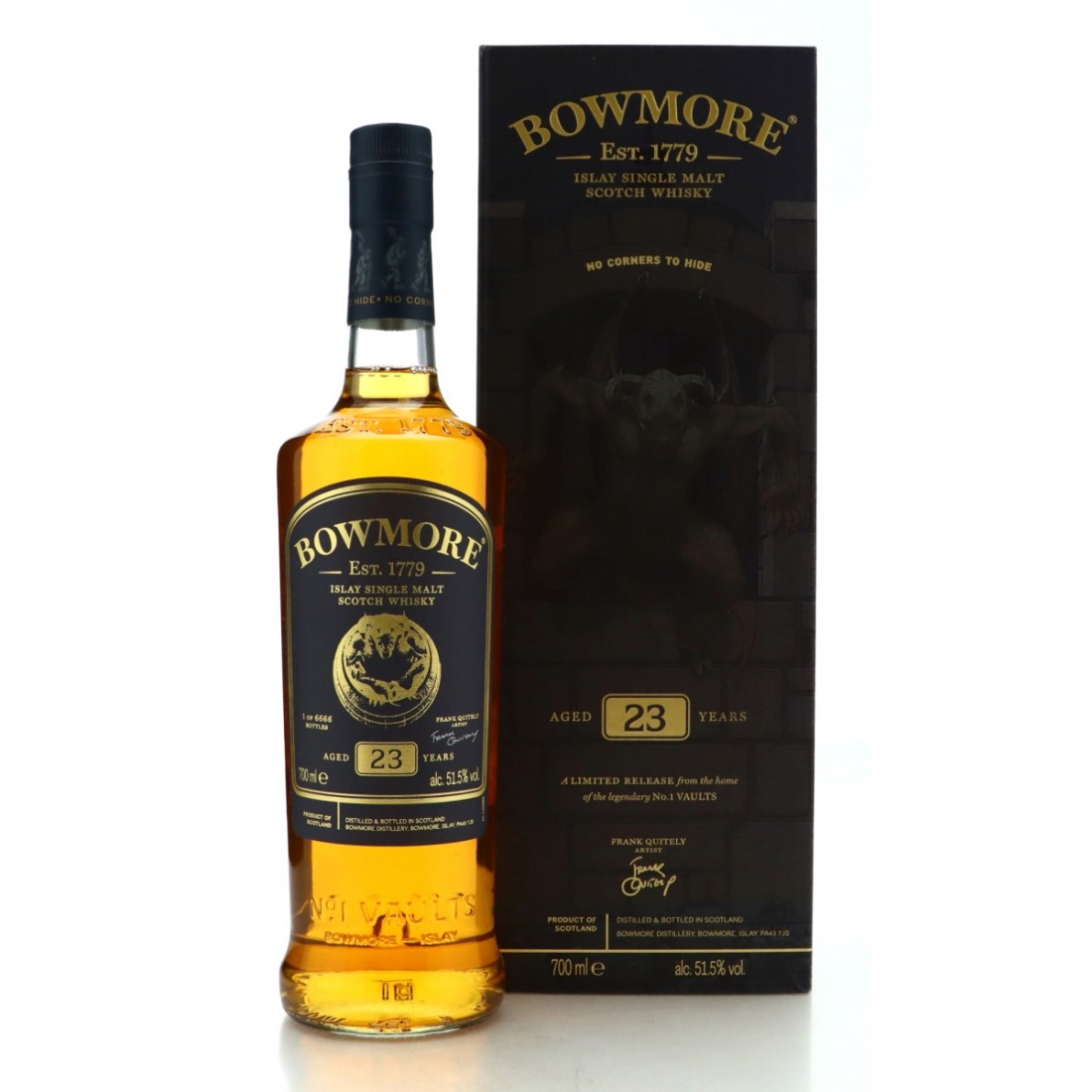 Bowmore 23 Year Old No Corners To Hide / Frank Quitely | Whisky Auctioneer