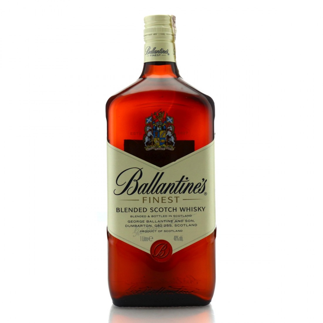 Ballantine's Finest Scotch Whisky 1 Litre | Whisky Auctioneer