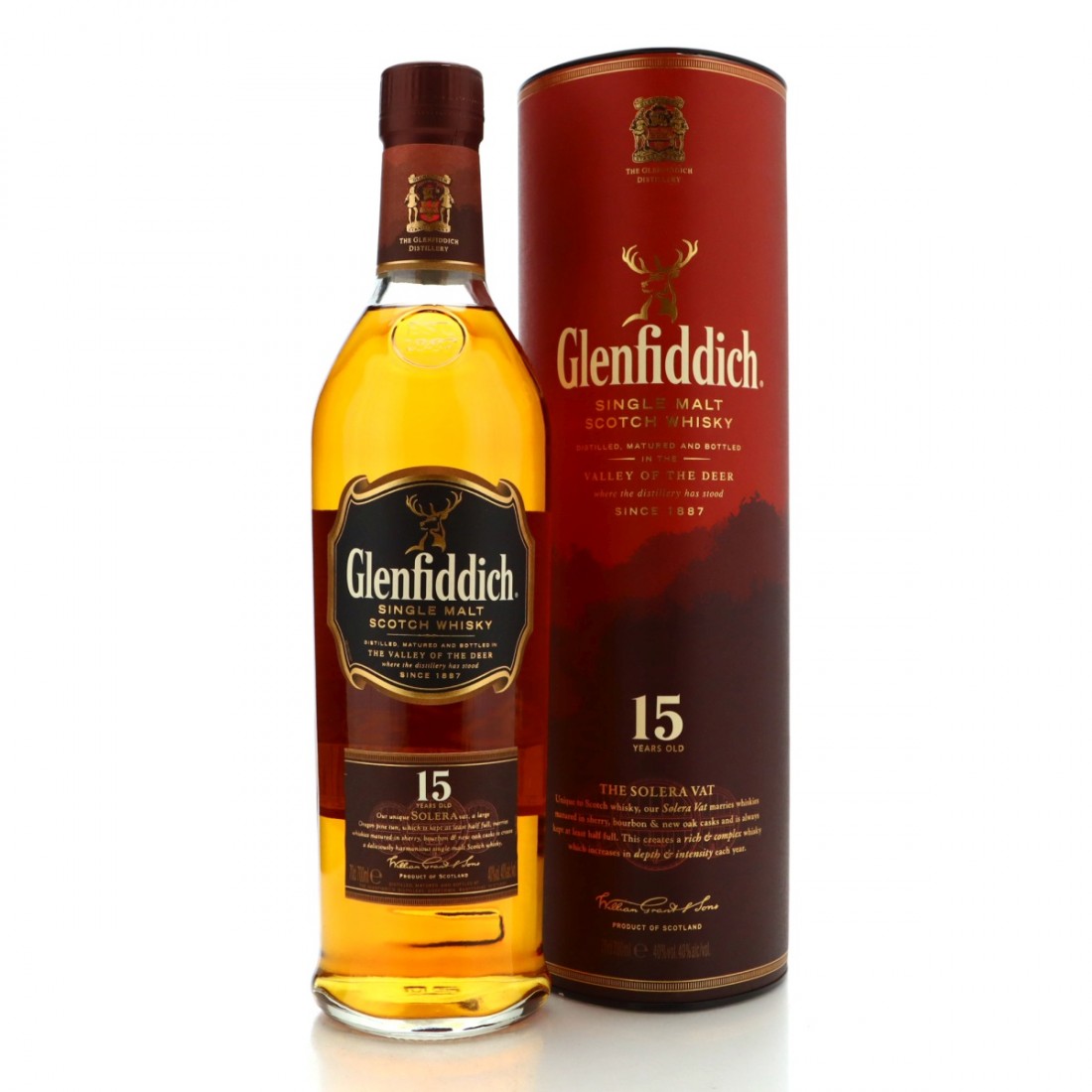 Glenfiddich 15 Year Old Solera Vat pre-2014 | Whisky Auctioneer
