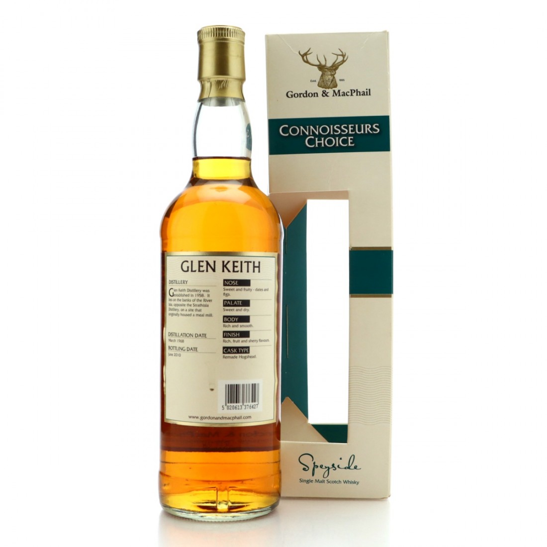Glen Keith 1968 Gordon and MacPhail bottled 2010 | Whisky Auctioneer