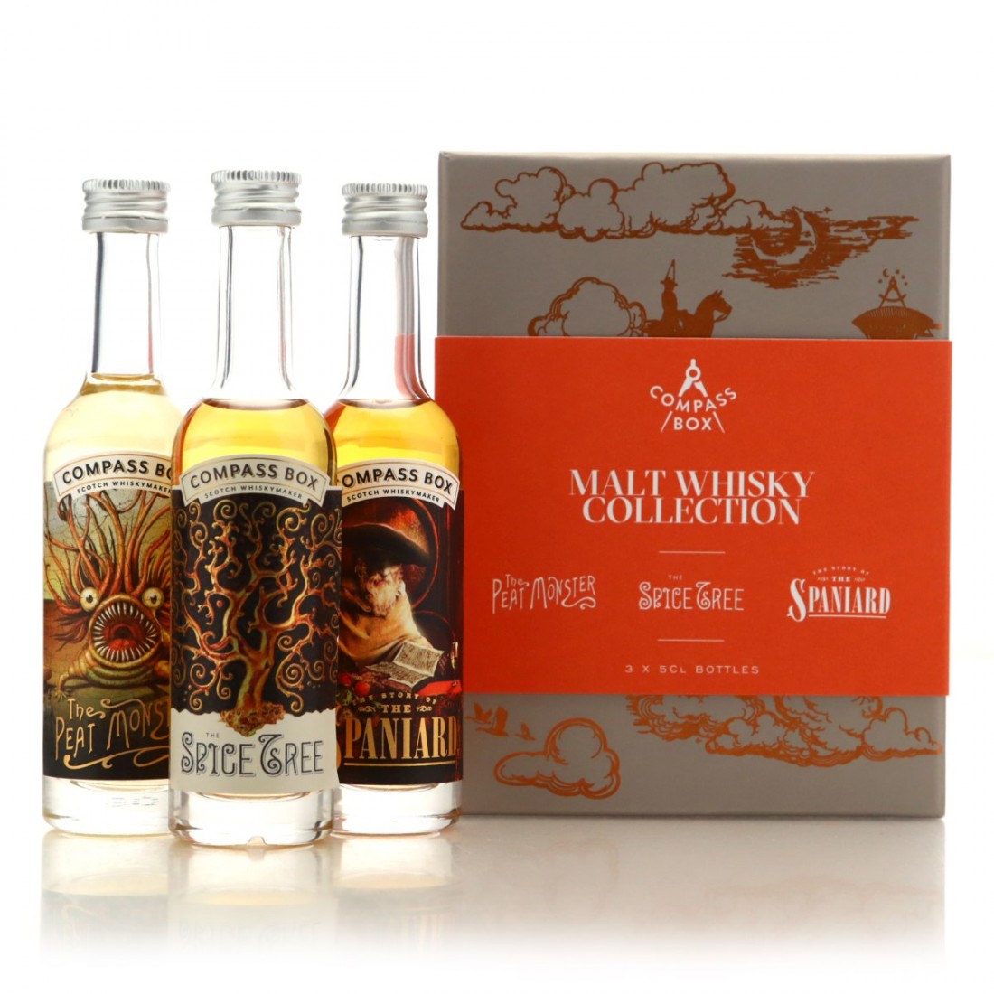 Compass Box Malt Whisky Collection Miniature x 3 | Whisky Auctioneer