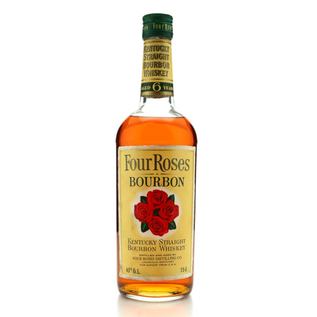 Four Roses 6 Year Old Kentucky Straight Bourbon 1978 | Whisky Auctioneer