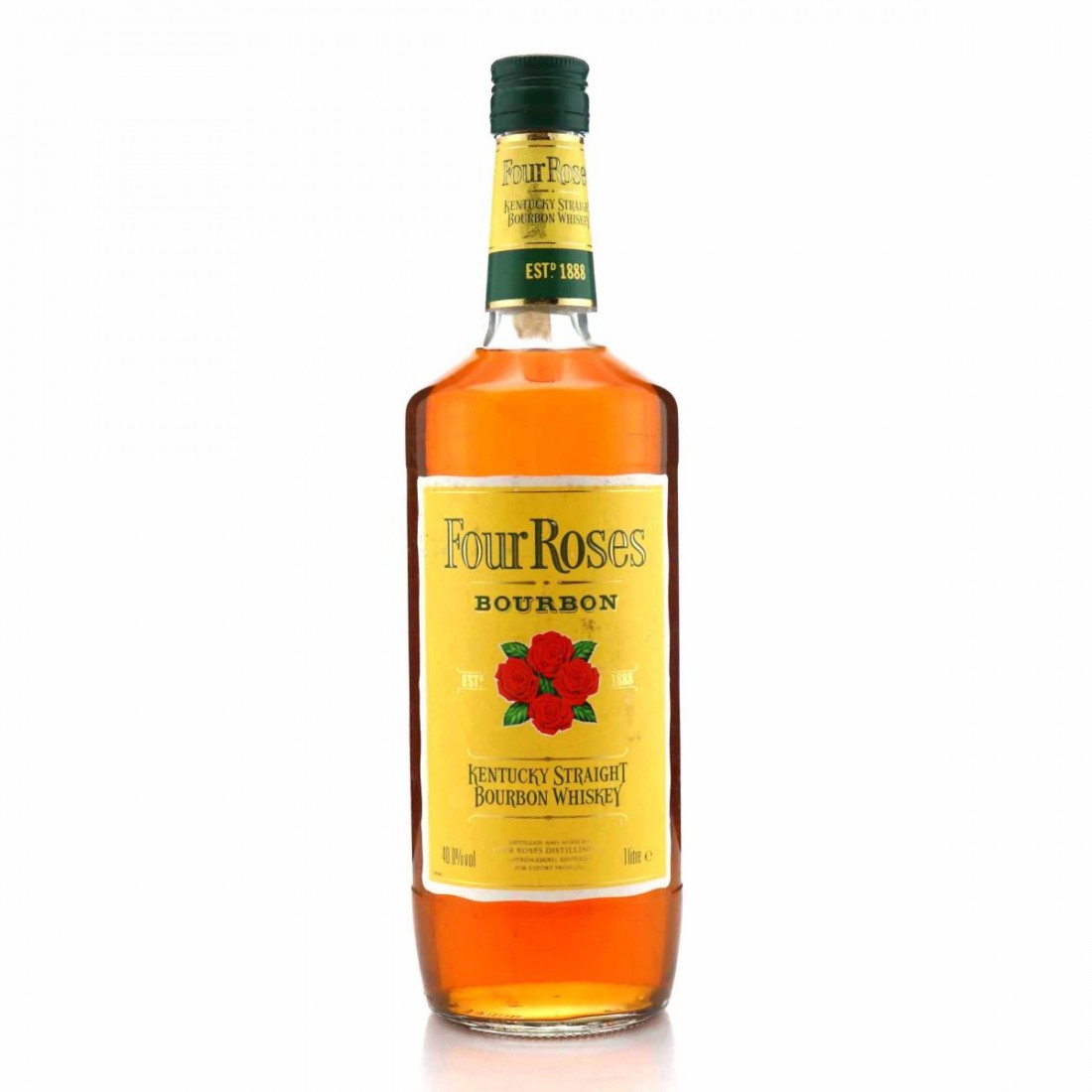 Four Roses Kentucky Straight Bourbon 1 Litre 1990s | Whisky Auctioneer