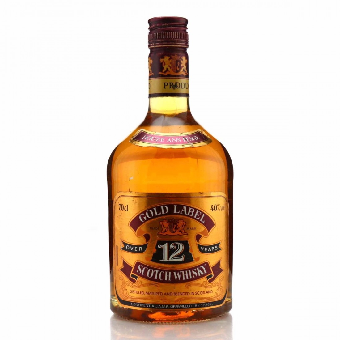 Gold Label 12 Year Old Scotch Whisky | Whisky Auctioneer