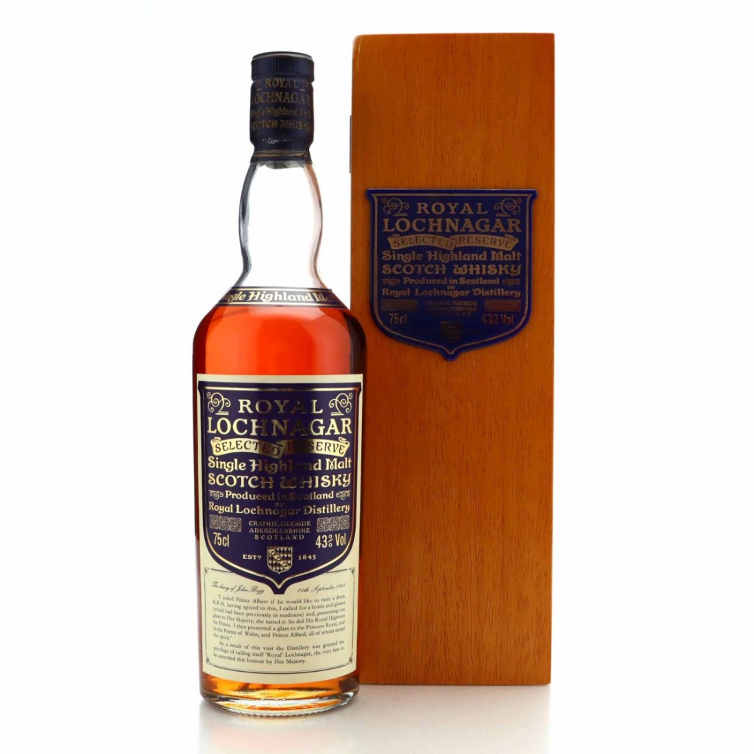 Royal Lochnagar Selected Reserve 75cl 1990s | Whisky Auctioneer