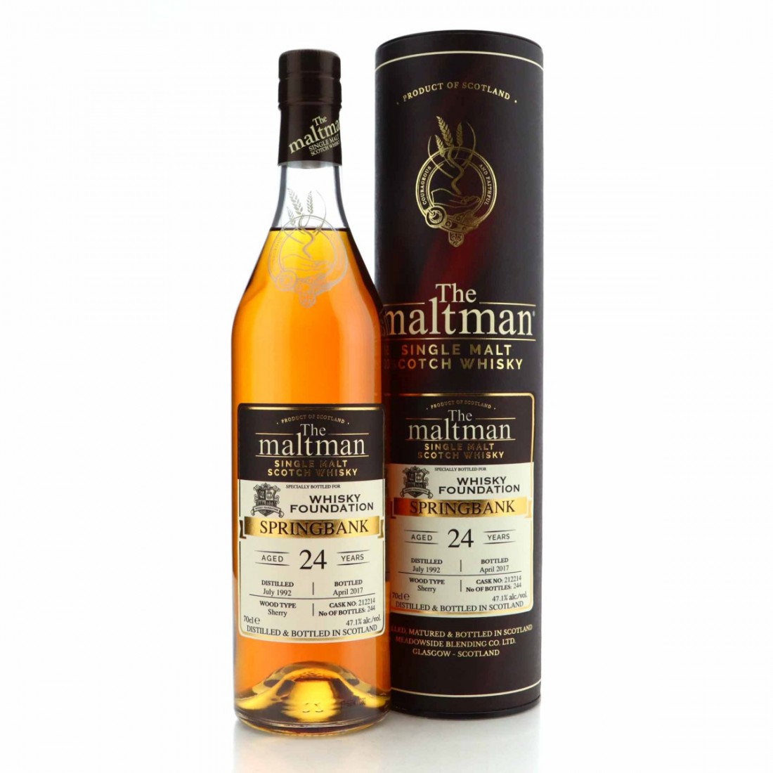 Springbank 1992 Maltman 24 Year Old / Whisky Foundation | Whisky Auctioneer