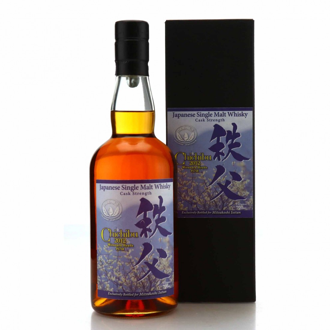 Chichibu 2012 Single Mizunara Head Cask #1718 / Mitsukoshi Isetan ...
